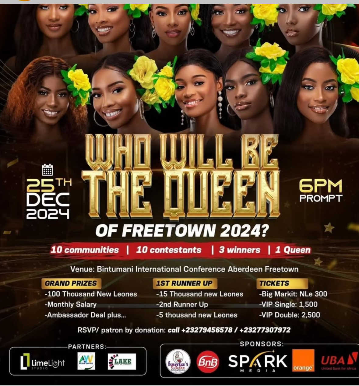 FAMBUL | Miss Freetown Beauty Pageant 2024